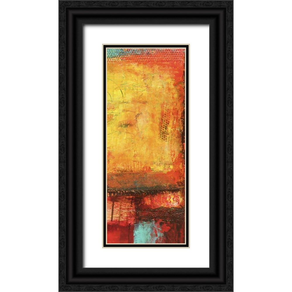 Ashley, Erin 8x14 Black Ornate Wood Framed with Double Matting Museum Art Print Titled - Inner ...