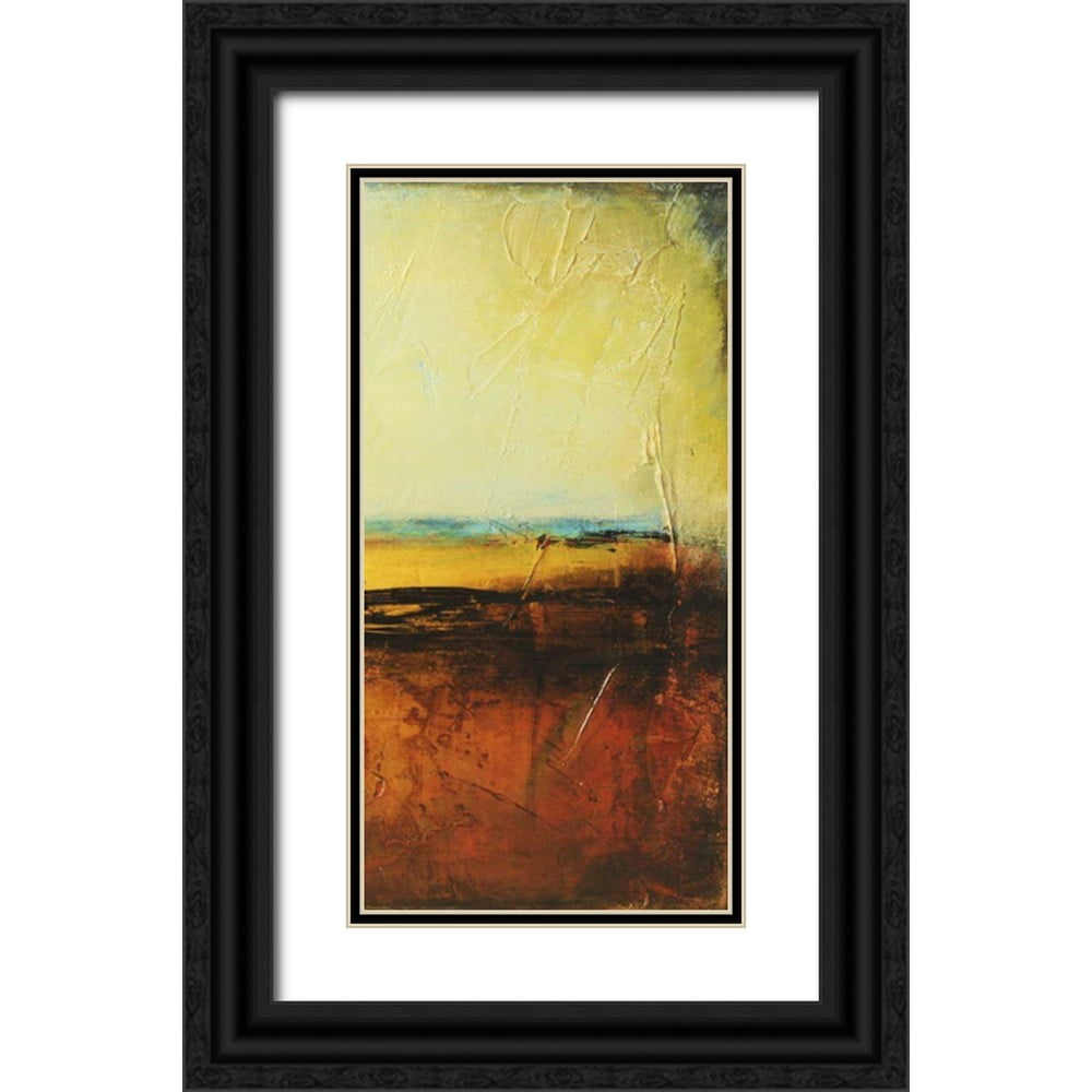 Ashley, Erin 9x14 Black Ornate Wood Framed with Double Matting Museum Art Print Titled - Noon II ...