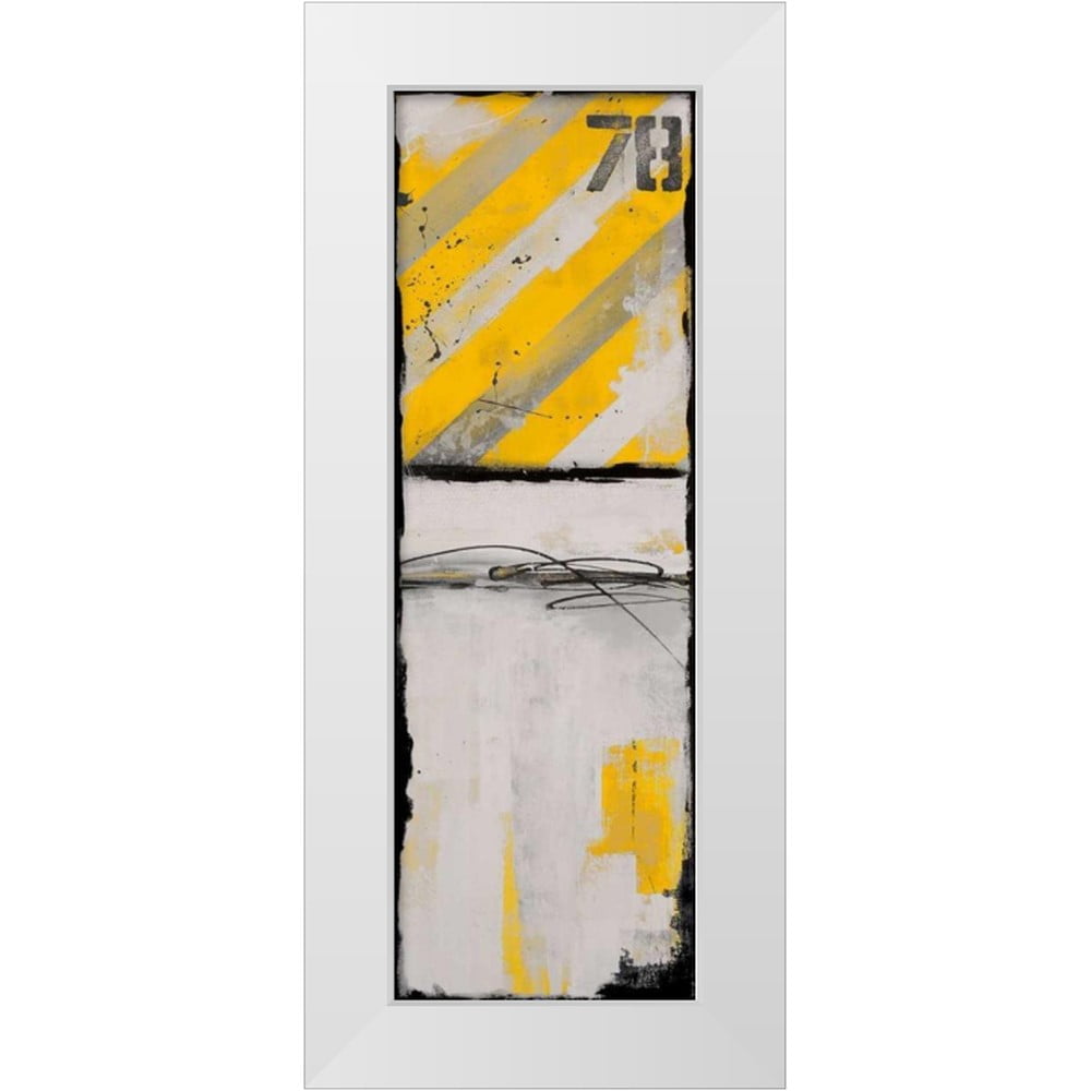 Ashley, Erin 9x18 White Modern Wood Framed Museum Art Print Titled - 2 ...
