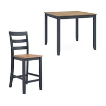 Ashley Furniture Maysville 5-Piece Square Counter Table Set, High ...