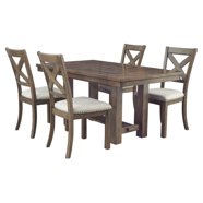 Ashley Moriville Extendable Counter Height Dining Table, Distressed ...