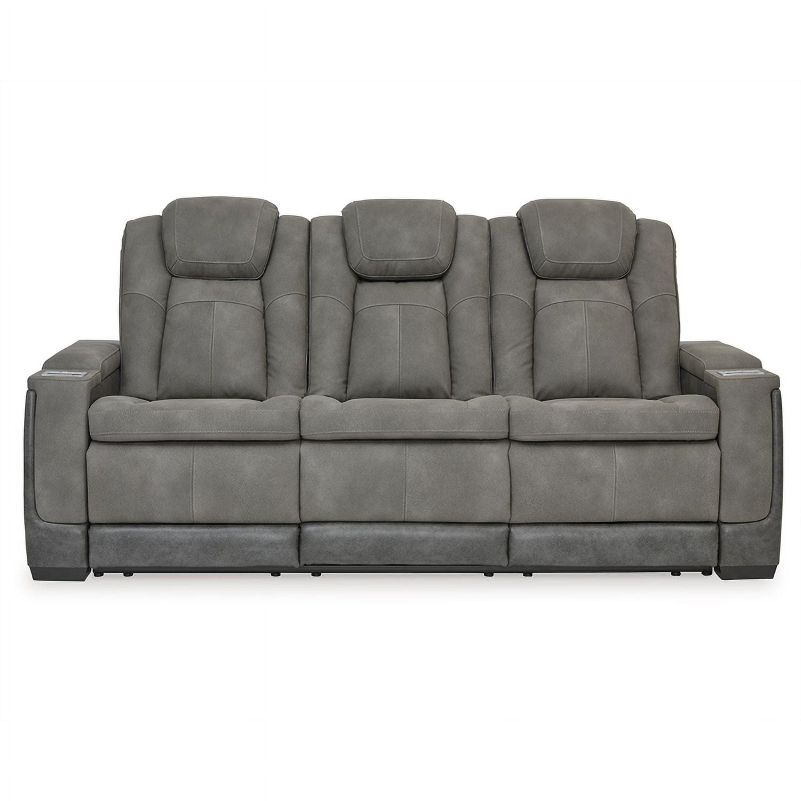 Ashley Furniture Next-Gen DuraPella Faux Leather Power Reclining Sofa ...