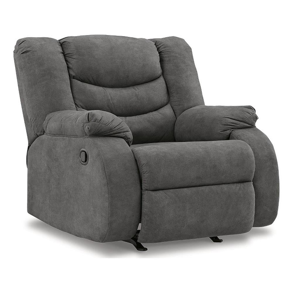 Ashley Furniture Partymate Slate Recliner - Walmart.com