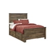 B743-58 Ashley Furniture Realyn King Upholstered Panel Bed - Walmart.com