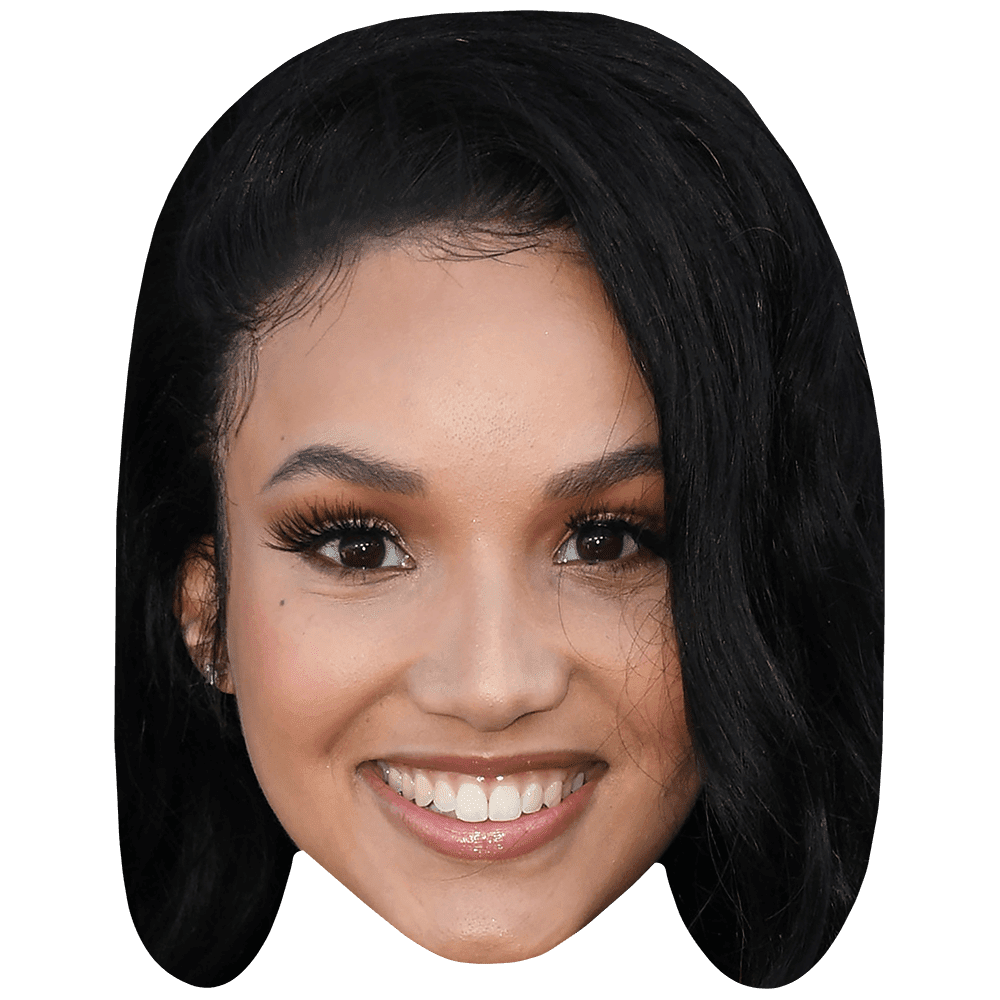 Ashley Nicole Williams (Smile) Celebrity Mask, Flat Card Face, Fancy ...