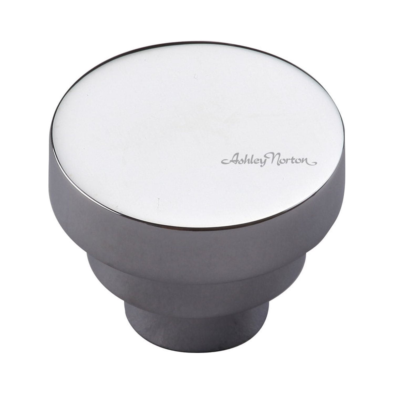 Ashley Norton Mt3624-038 Solid Brass Round Step 1-1/2" Mushroom Cabinet ...