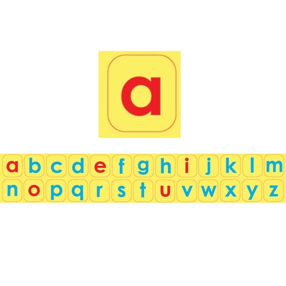 Ashley Productions Die-Cut Magnetic Foam Lowercase Letters, 104 Pieces ...