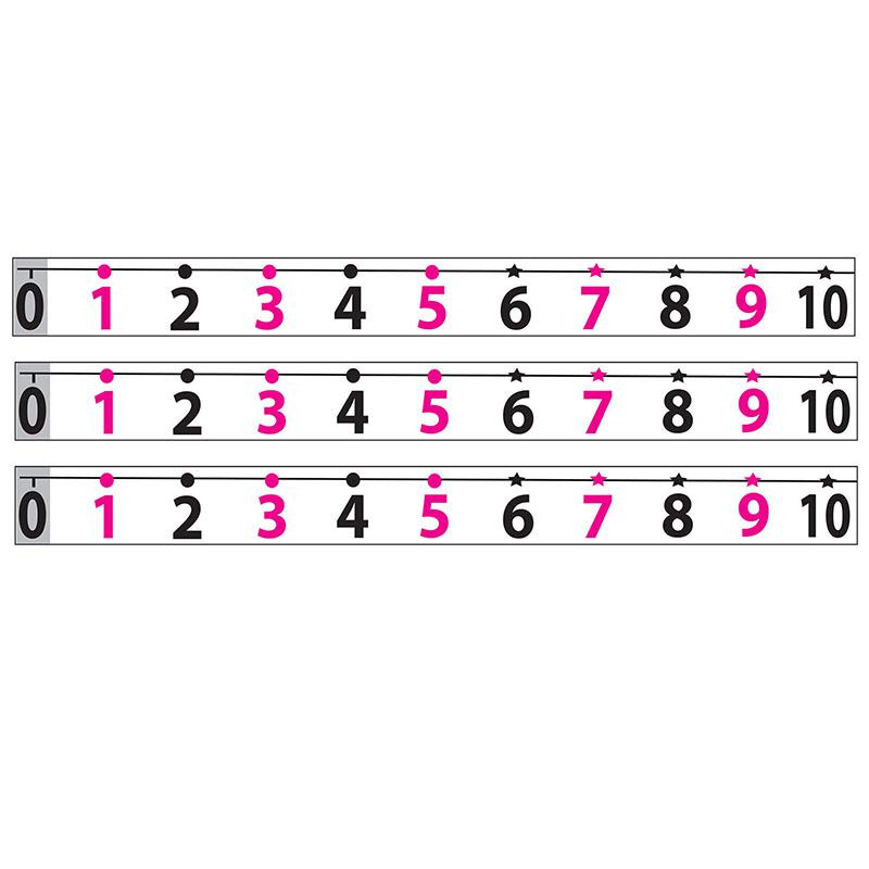 Ashley Productions Magnetic Number Line -20 to 120, Pack of 3 - Walmart.com