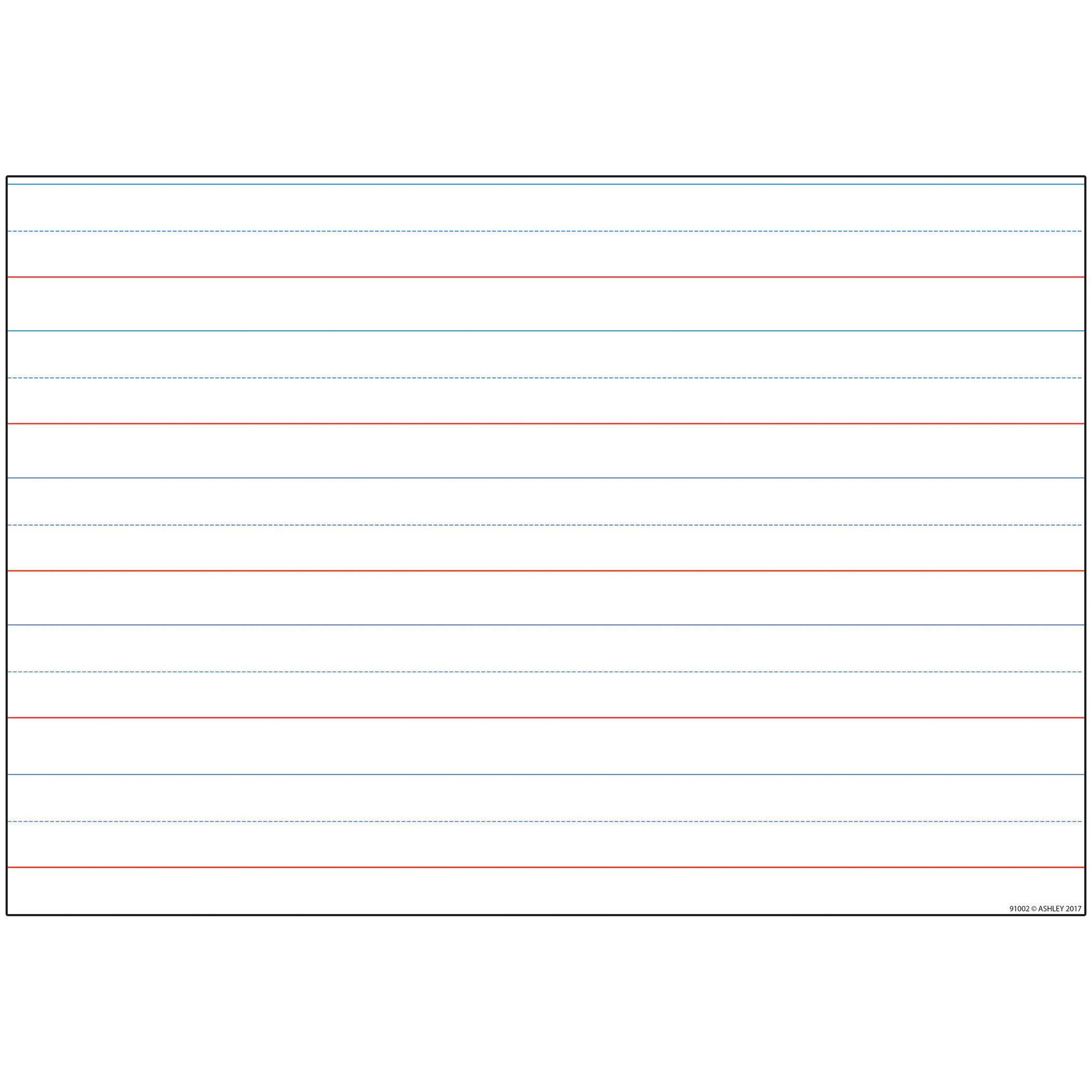 Ashley Productions Smart Poly Charts, Handwriting, 13" x 19", 10 Count ...