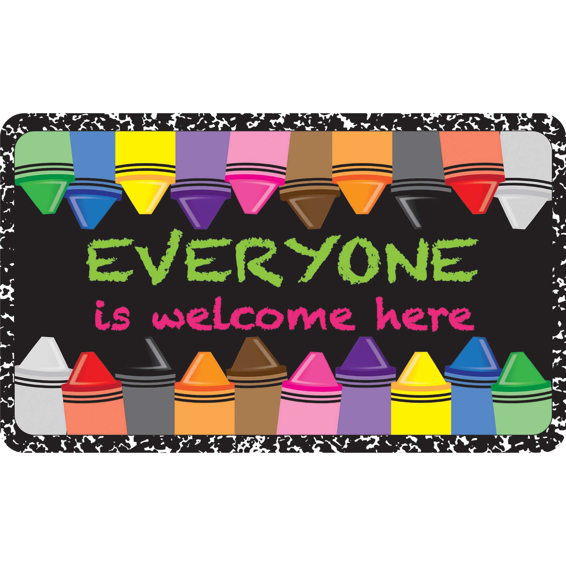 Ashley Productions The Original Fun Mat, Welcome Mat, 18" x 30 ...