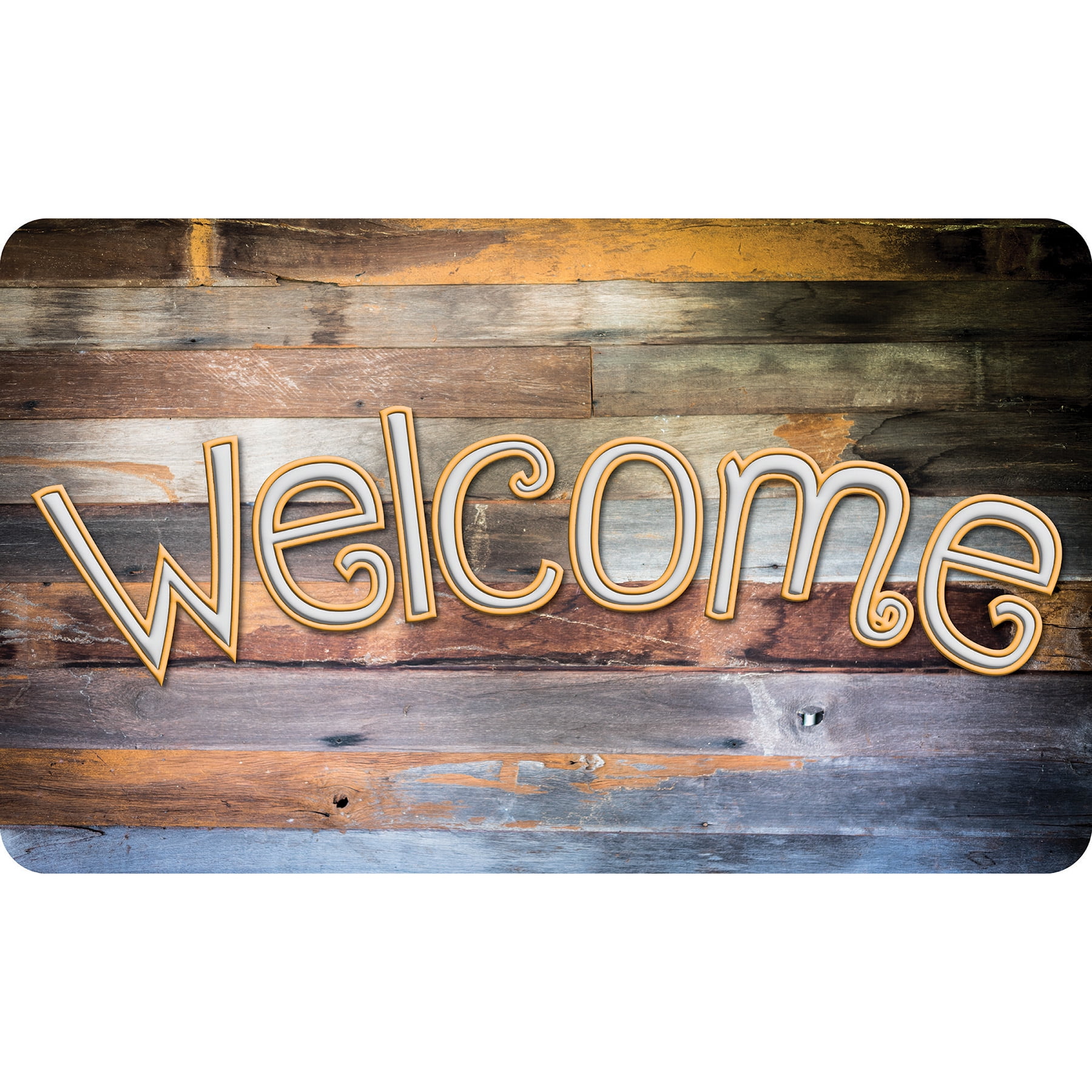 Ashley Productions The Original Fun Mat, Welcome Mat, 18" x 30 ...