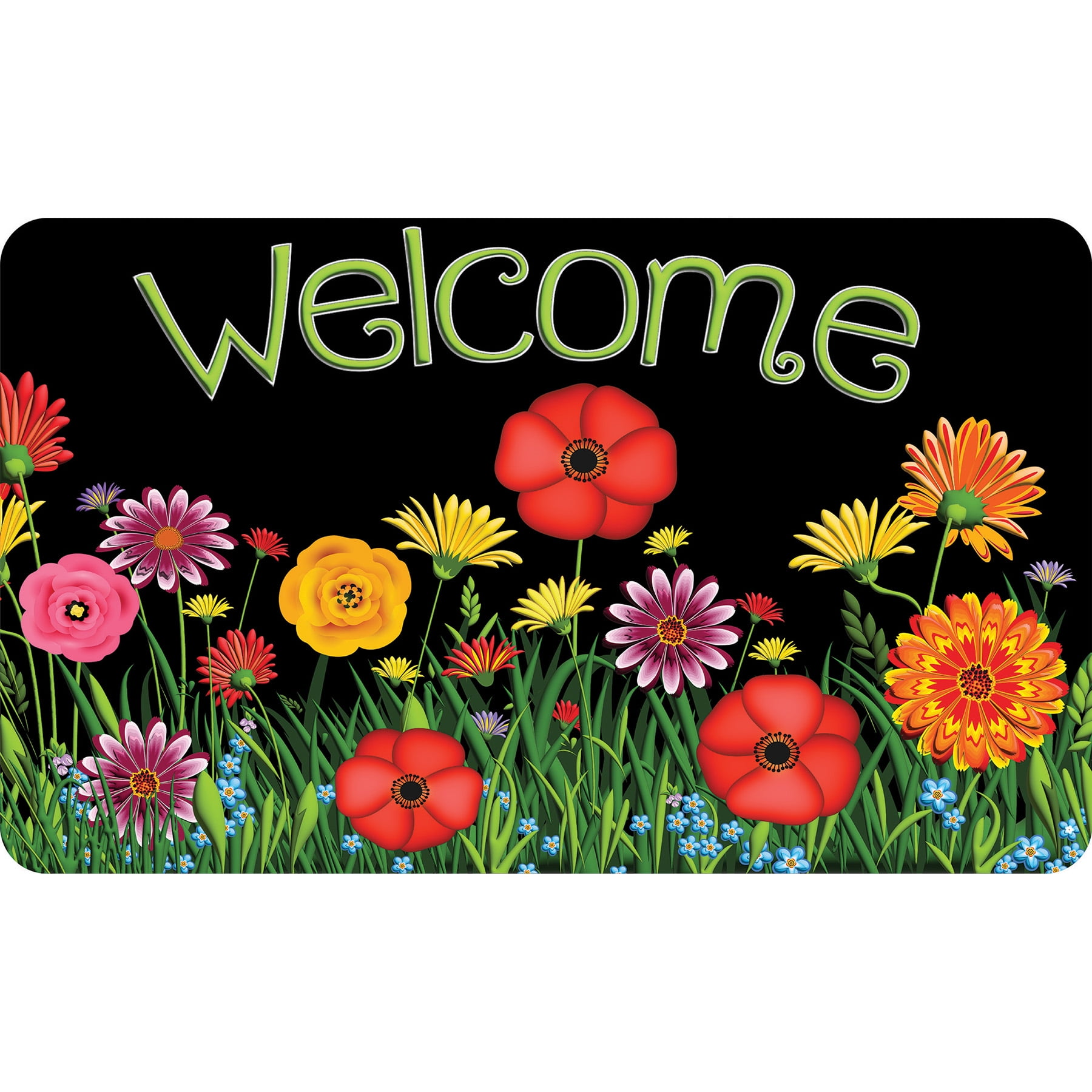 Ashley Productions The Original Fun Mat, Welcome Mat, 18" x 30 ...