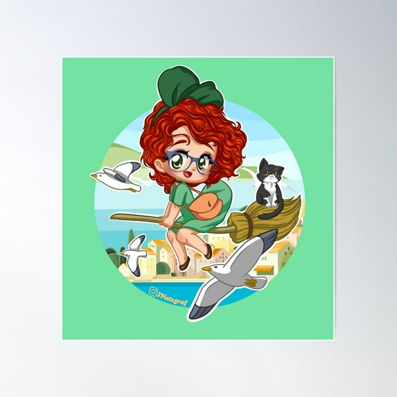 Ashley’S Delivery Service Poster Wall Art, Modern Wall Decor For Living ...