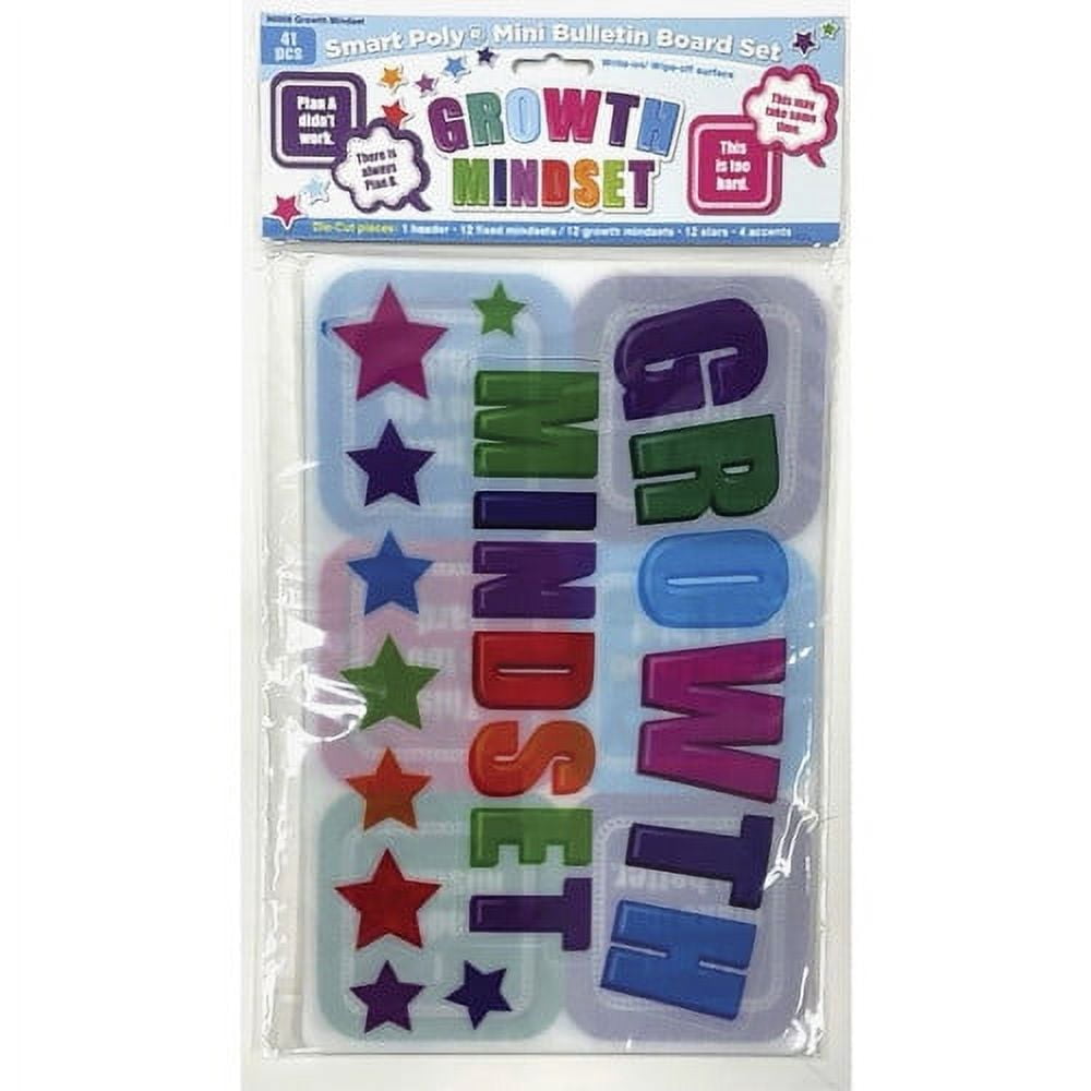 Ashley Smart Poly Growth Mindset Mini Bulletin Board Set, Each ...