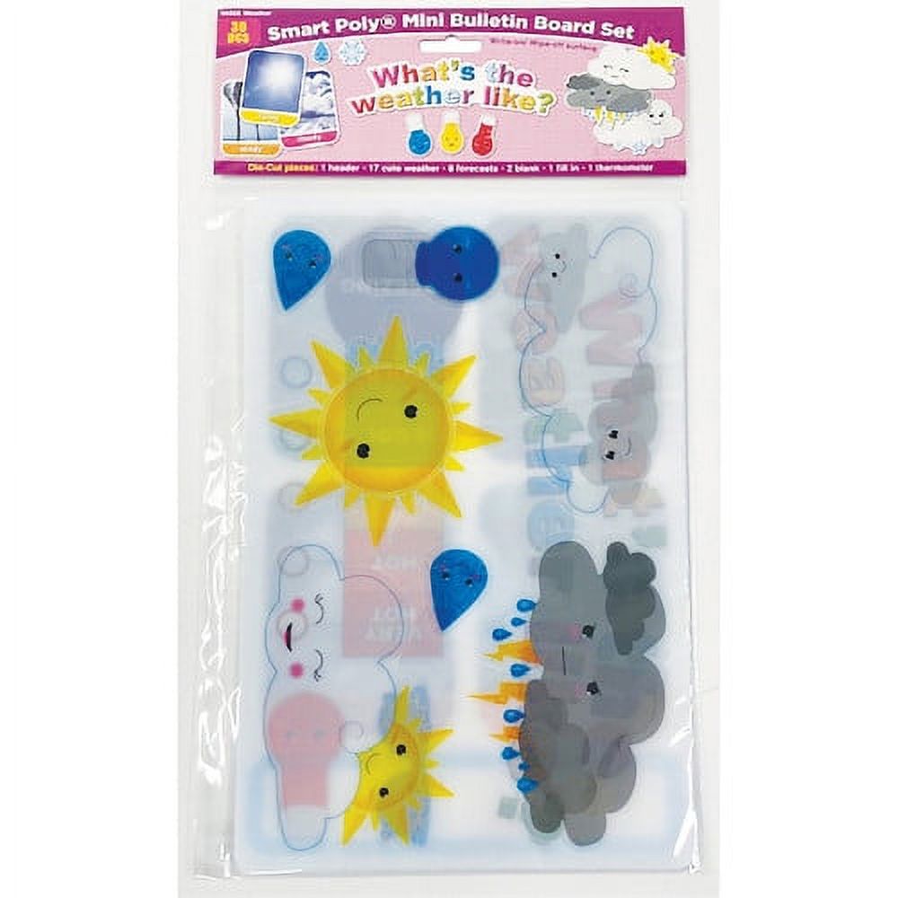 Ashley Smart Poly Weather Mini Bulletin Set, Each - Walmart.com