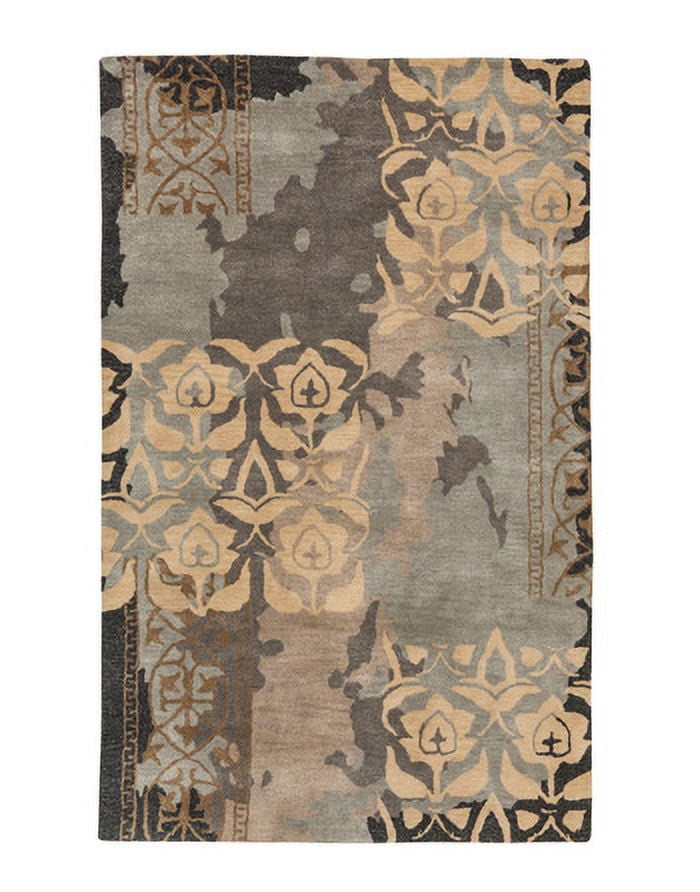 Ashley Woven Blue and Gray Large Rug R401201 - Walmart.com