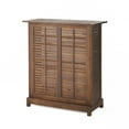 Ashlin Outdoor Acacia Wood Bar, Rich Mahogany - Walmart.com