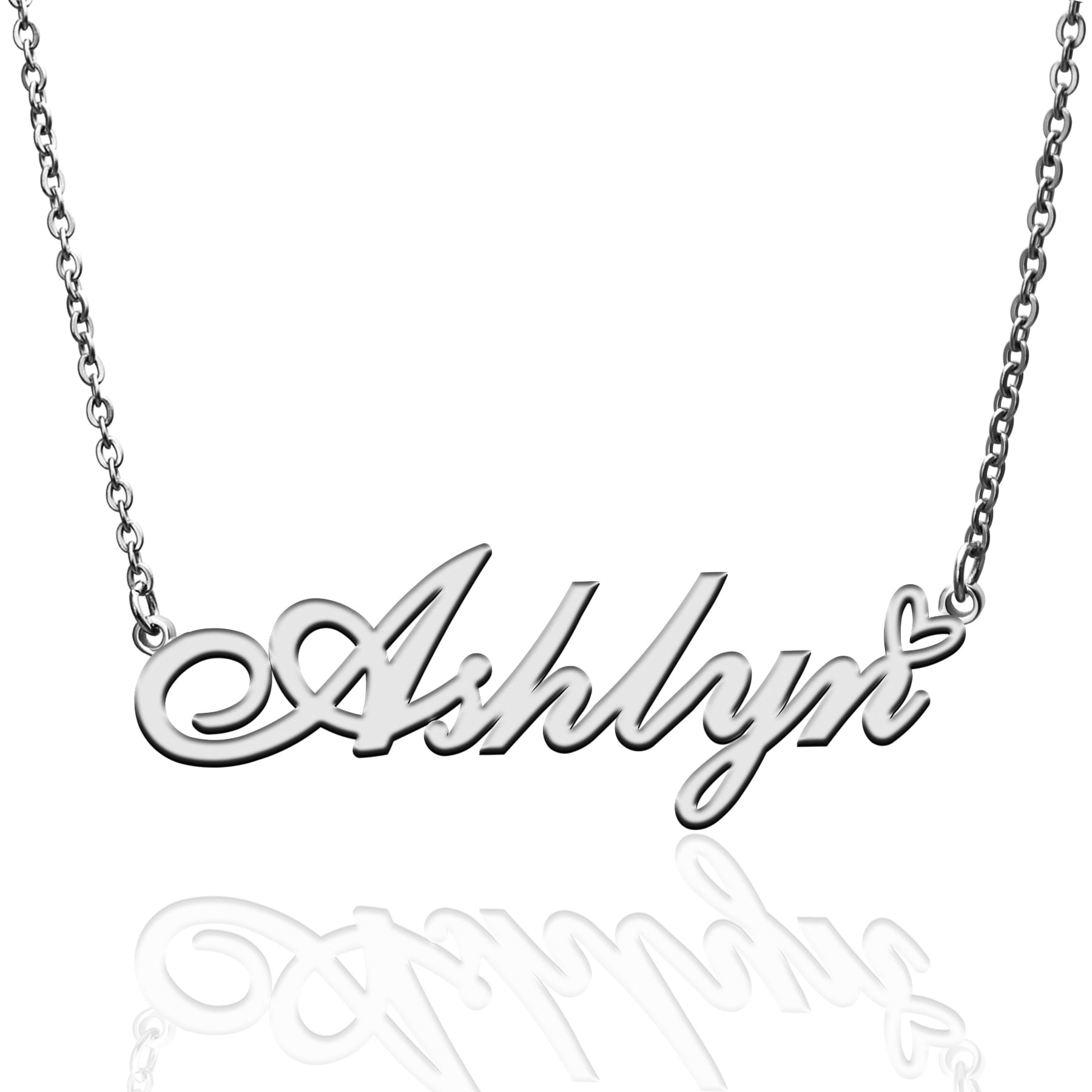 Ashlyn Custom Name Necklace Customized Personalized Plated Name ...