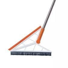 Ashmakam 2 in 1 Window Wiper with Brush Multifunction Scraping Silicone ...