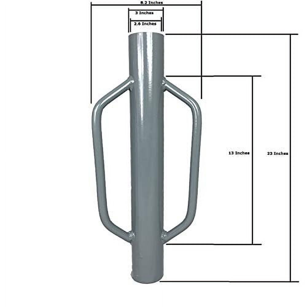 Ashman 24 Inch Post Driver, Rammer for Installing Fence Posts - Walmart.com