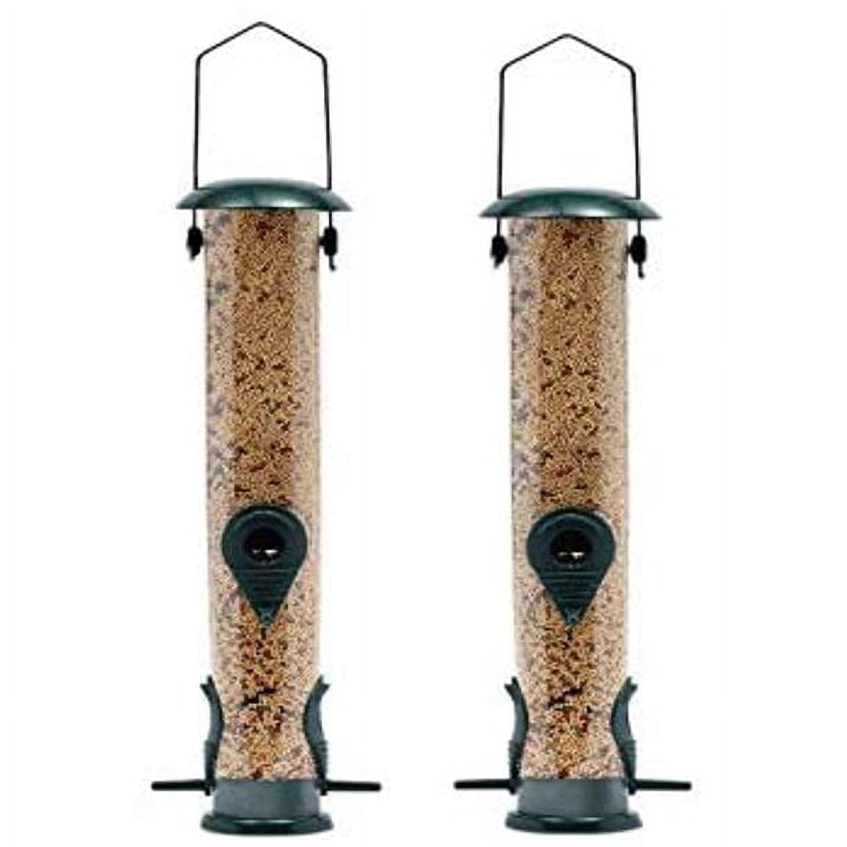 Ashman 2-Piece Tube Feeders, Durable Plastic, Spacious Design ...