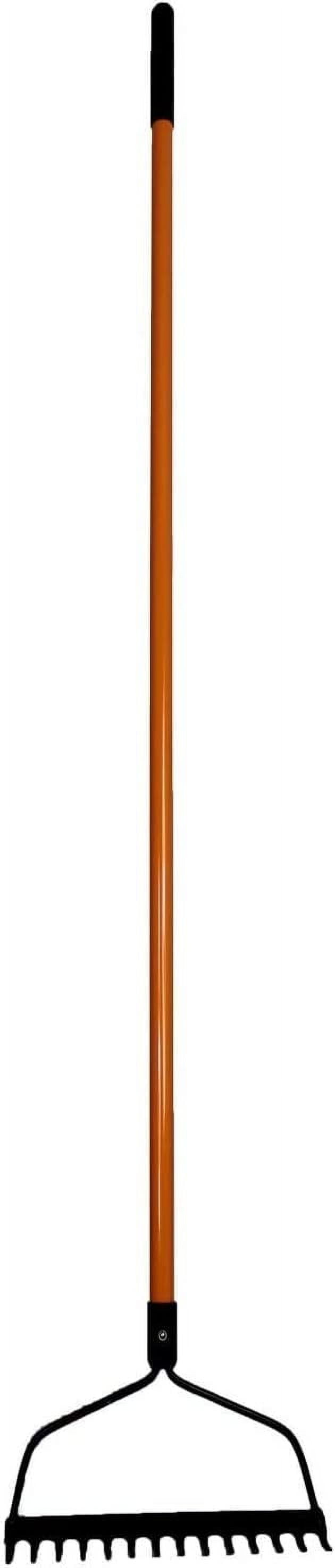 Ashman Bow Rake (1 Pack) – Heavy Duty Rake to Gather Fallen Leaves ...