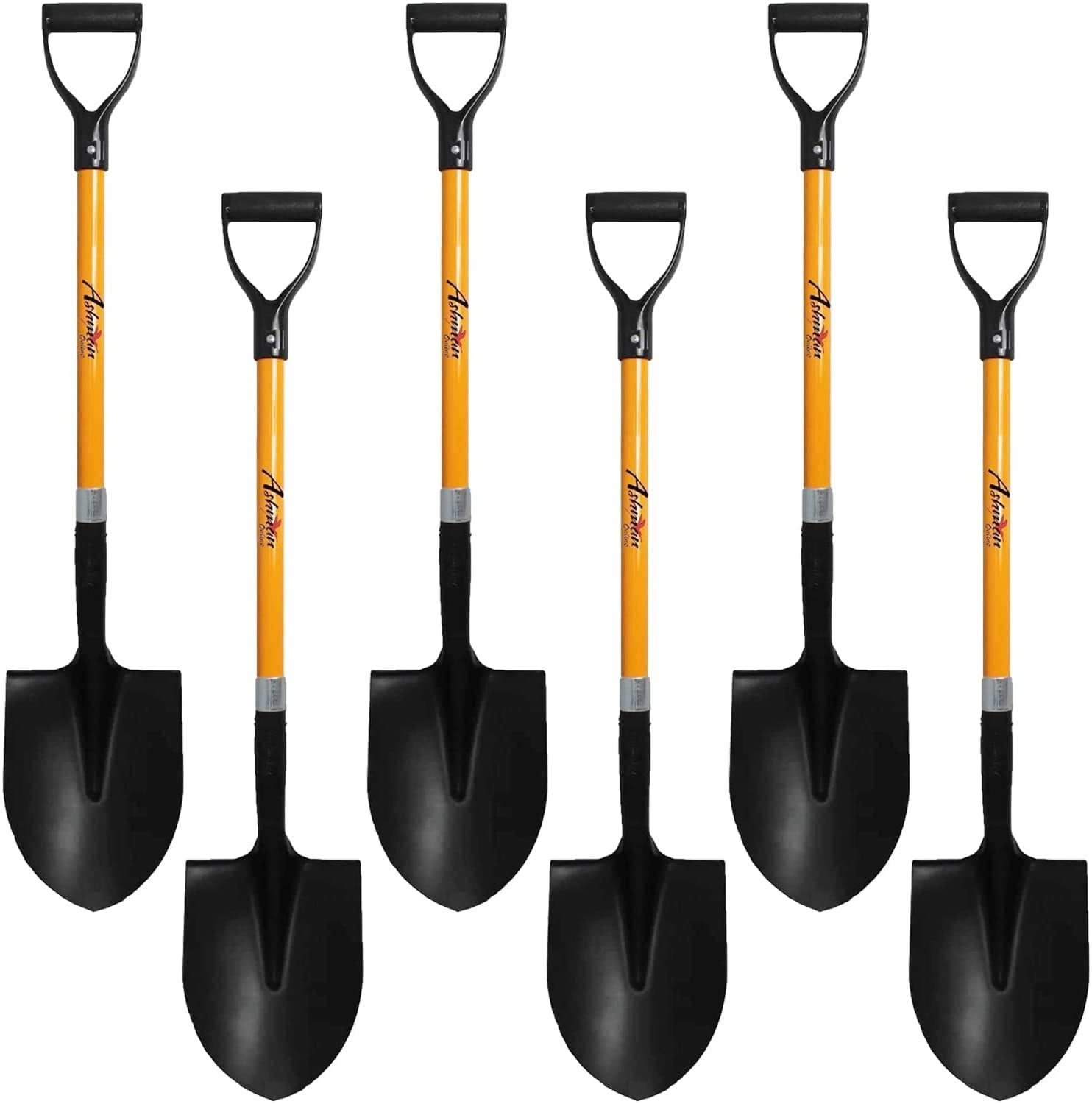 Free Shipping! Ashman Heavy Duty Round Point Digging Shovel - 41 inches ...