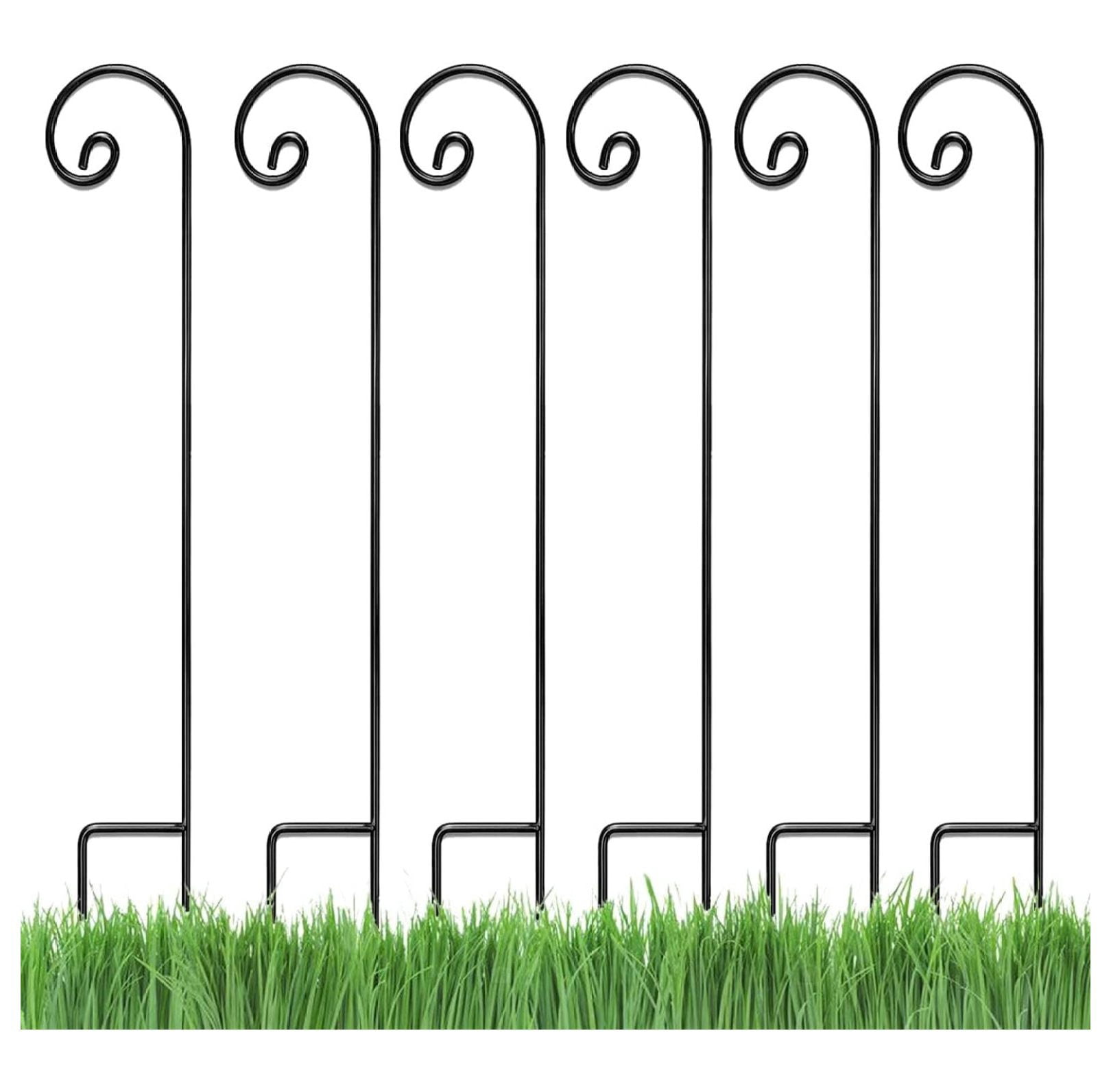 Ashman Hook Curled (6 Pack), 35 Inch Tall 1/4 Inch Thick, Made of ...