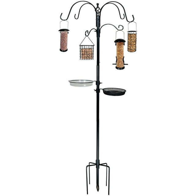 Ashman Online Deluxe Premium Bird Feeding Station 22 Wide X 91 Tall