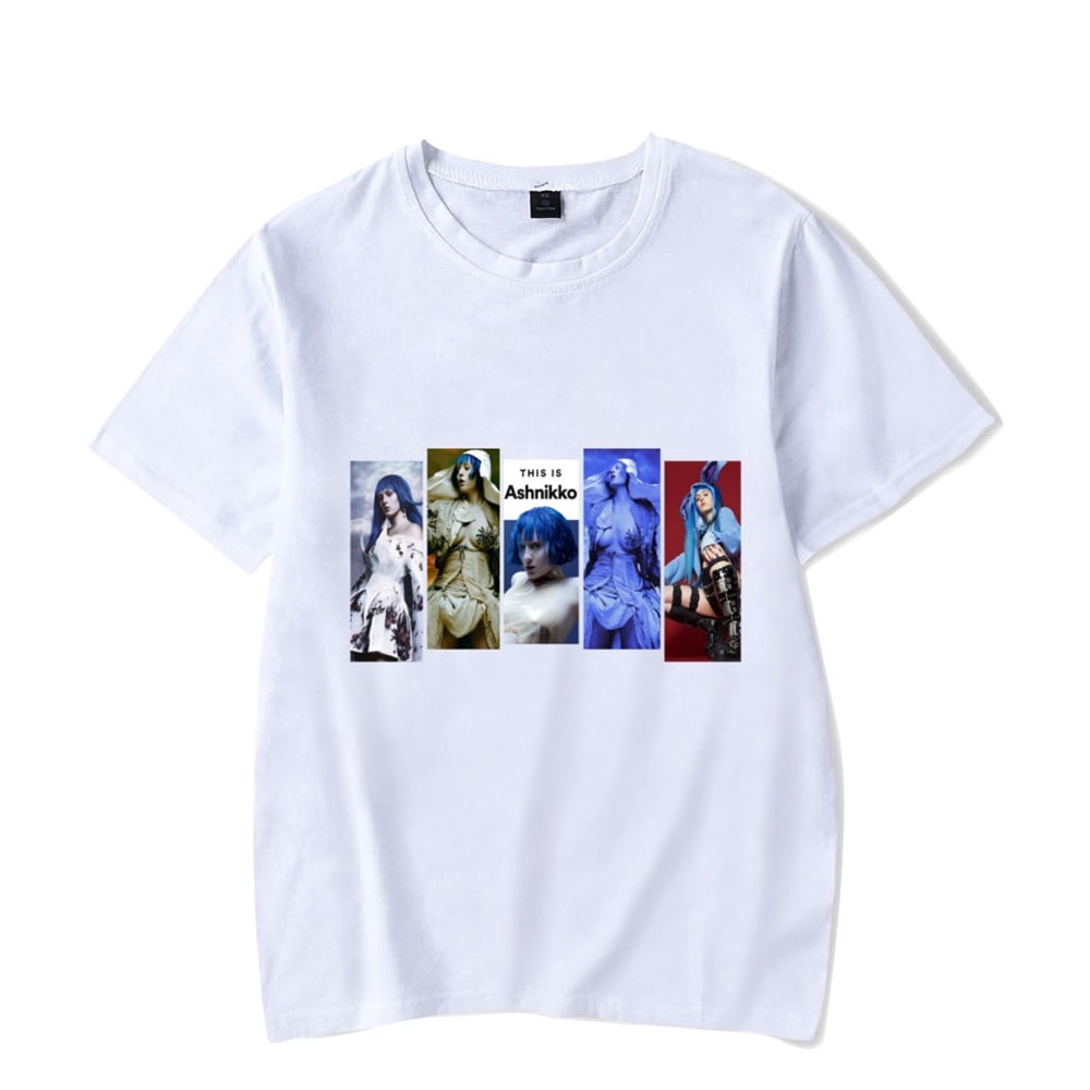 Ashnikko T-shirt Merch Cool Print Logo Short Sleeves New Ashnikko ...