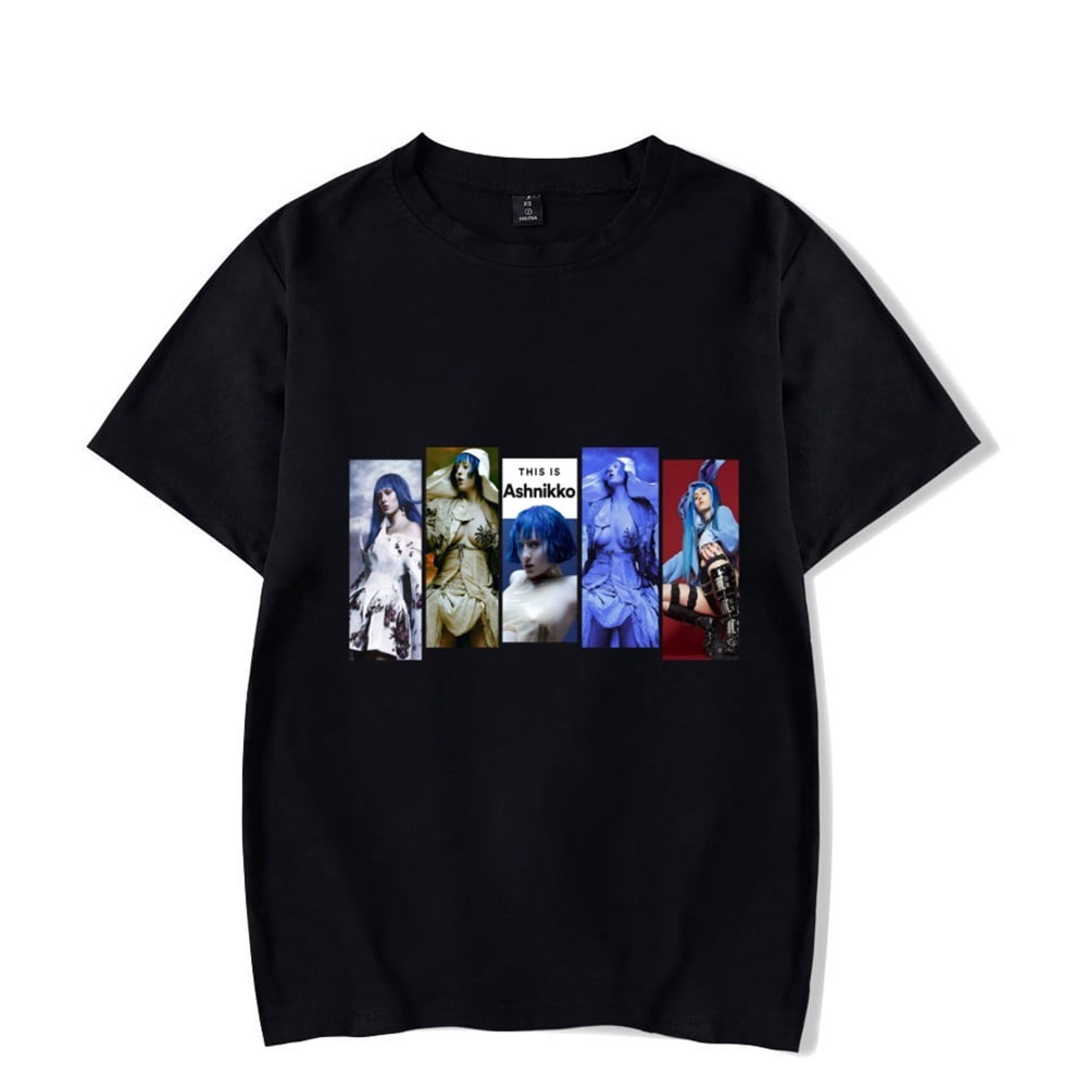 Ashnikko T-shirt Merch Cool Print Logo Short Sleeves New Ashnikko ...