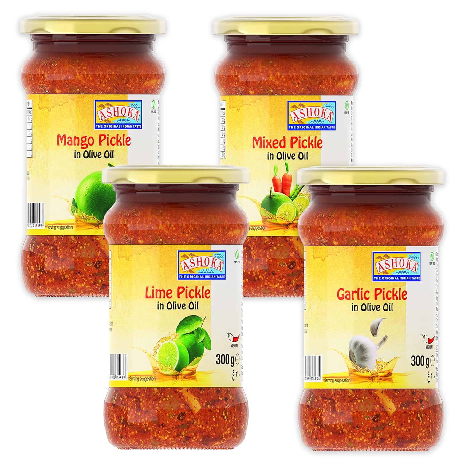 Ashoka 1932 | Premiun Olive Oil Pickle | All Natural | Chef's Favorite ...