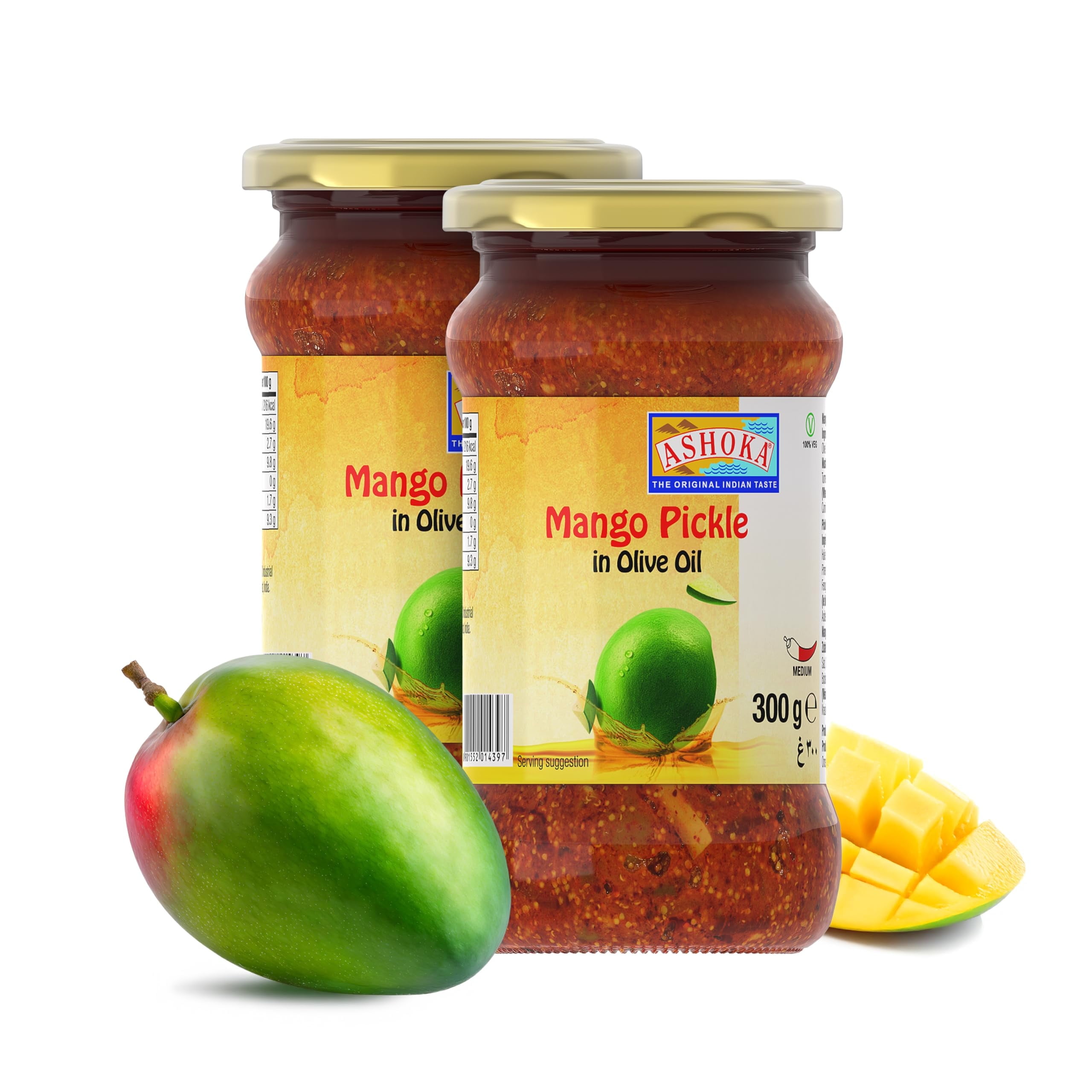 Ashoka Mango Pickle | Authentic Indian Pickle Recipe | All Natural | Indian Food | Medium Spiced ...