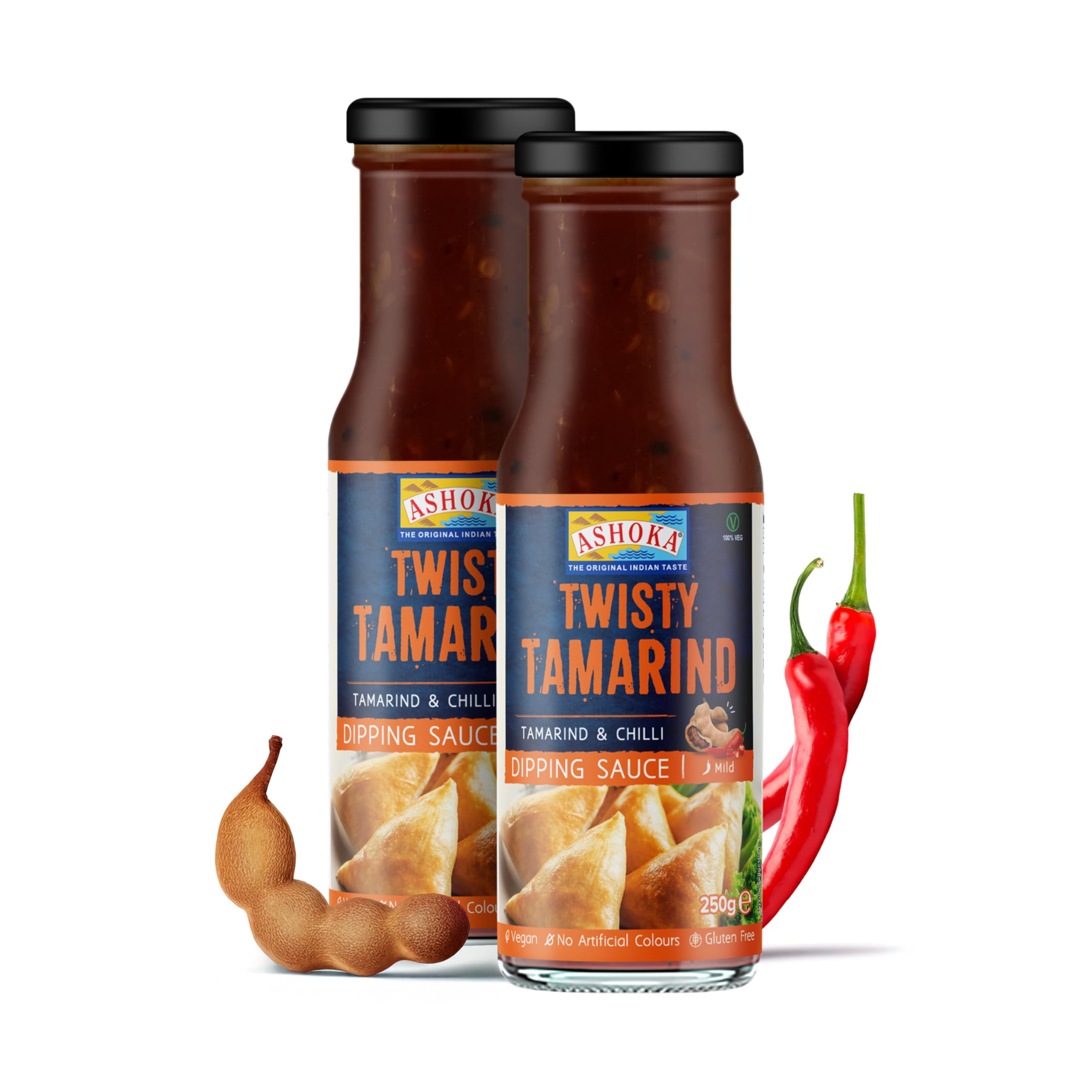 Ashoka Mild Tamarind Sauce | No Artificial Colors | Vegan | Kosher ...