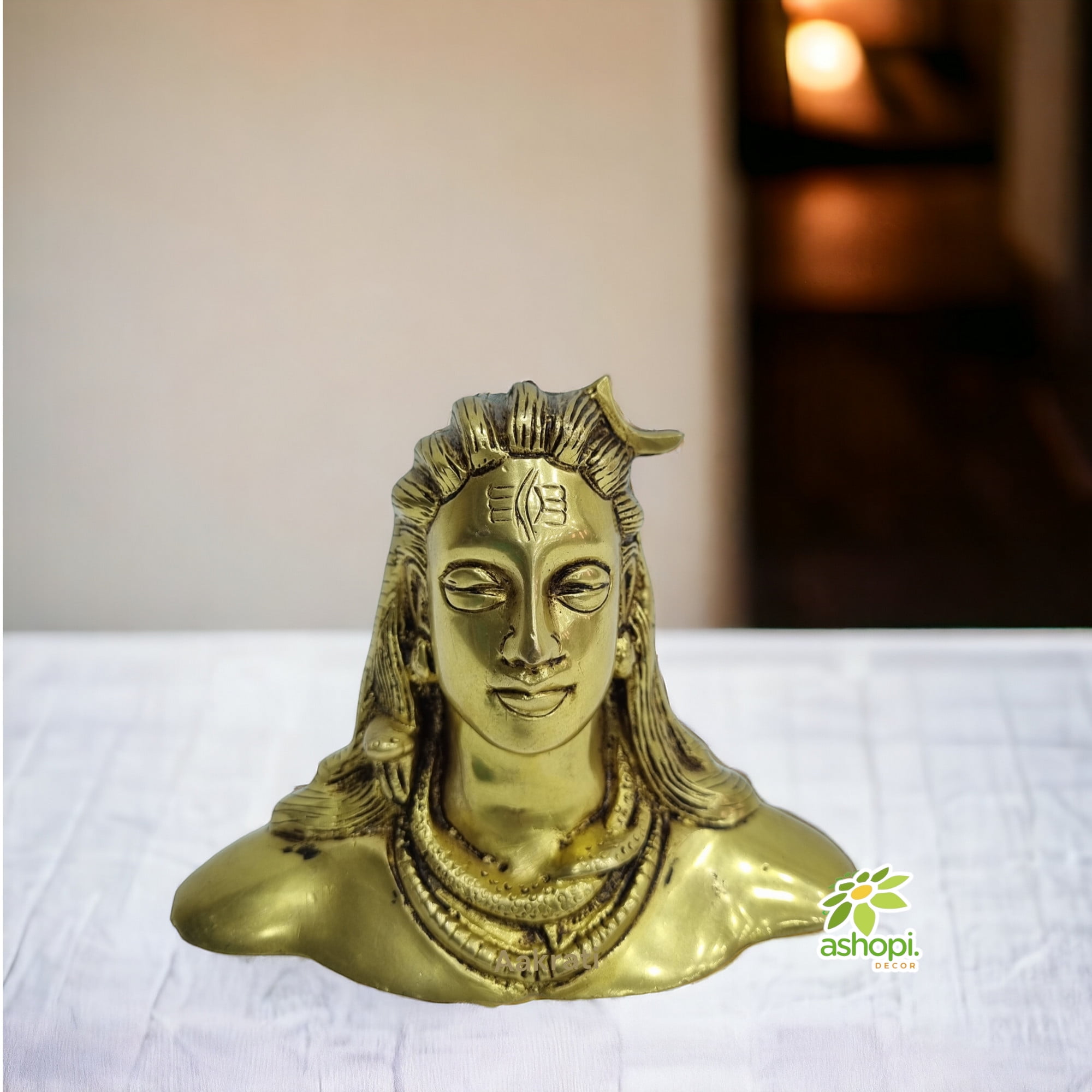 Ashopi Lord Adi yogi Bust Statue- Hindu God and Destroyer of Evil - for ...