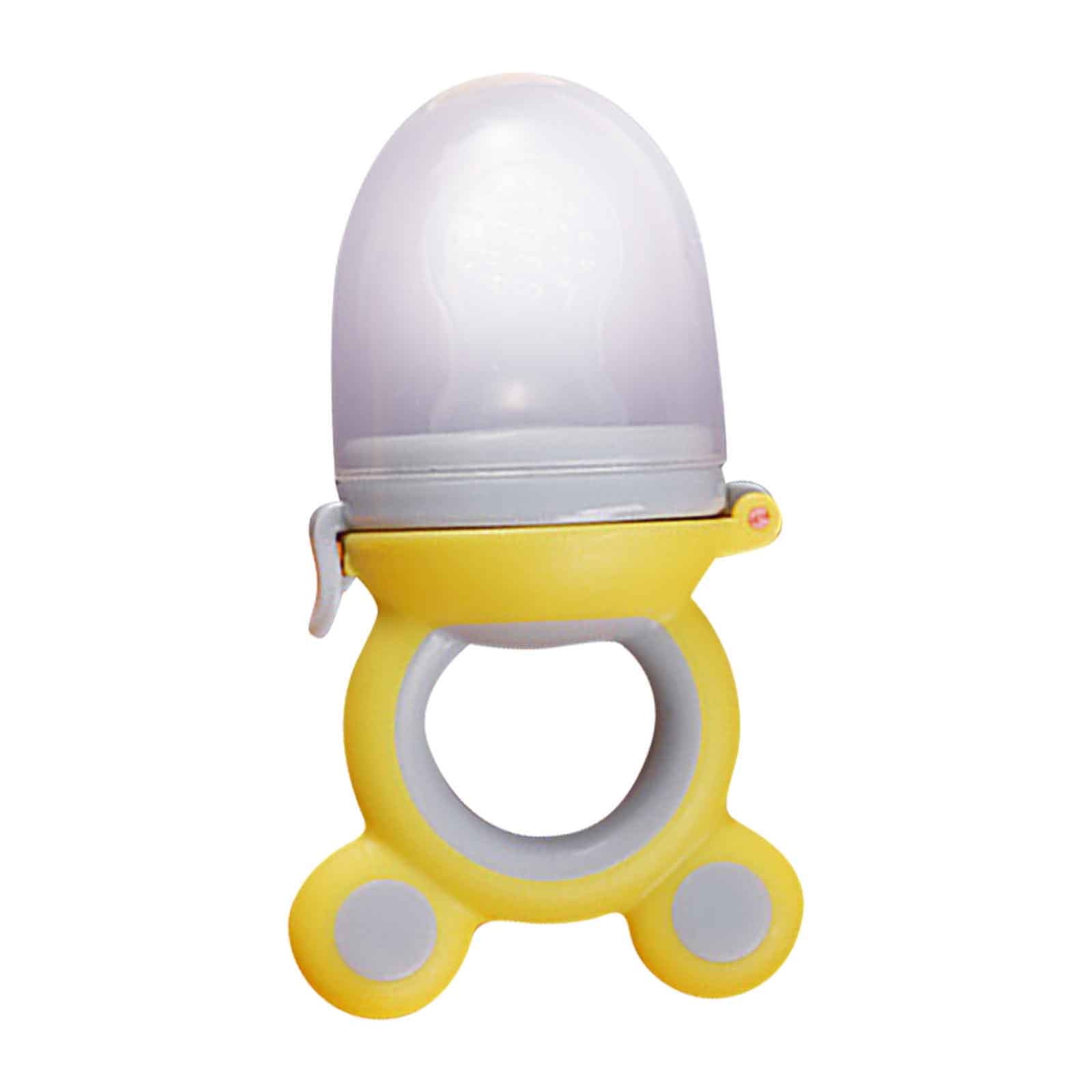 Ashosteey Baby Food Feeder/Fruit Feeder Pacifier Nibbler, Soothing ...