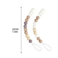 Ashosteey Baby Pacifier Clips,Silicone Pacifier Holder with One Piece ...