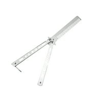 9 Inch Stainless Steel Switch-Blade Folding Pocket Comb (1-Unit ...