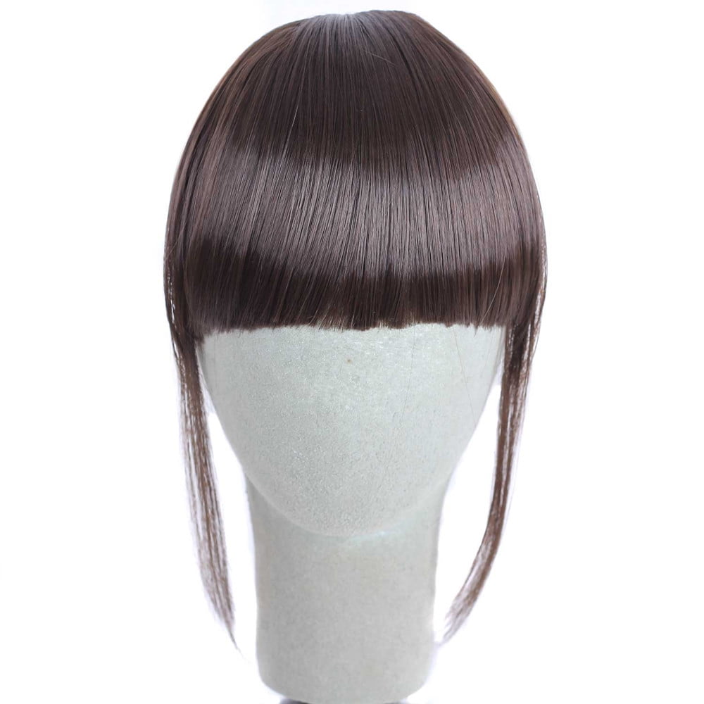 Ashosteey Clip in Bangs Bangs Hair Clip Fake Bangs Clip In Bangs Real ...