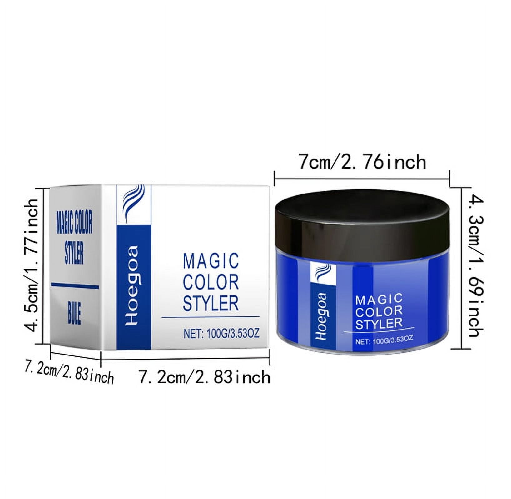 Ashosteey Colors Temporary Hair Color Wax,Natural Hair Wax,Magic Master ...