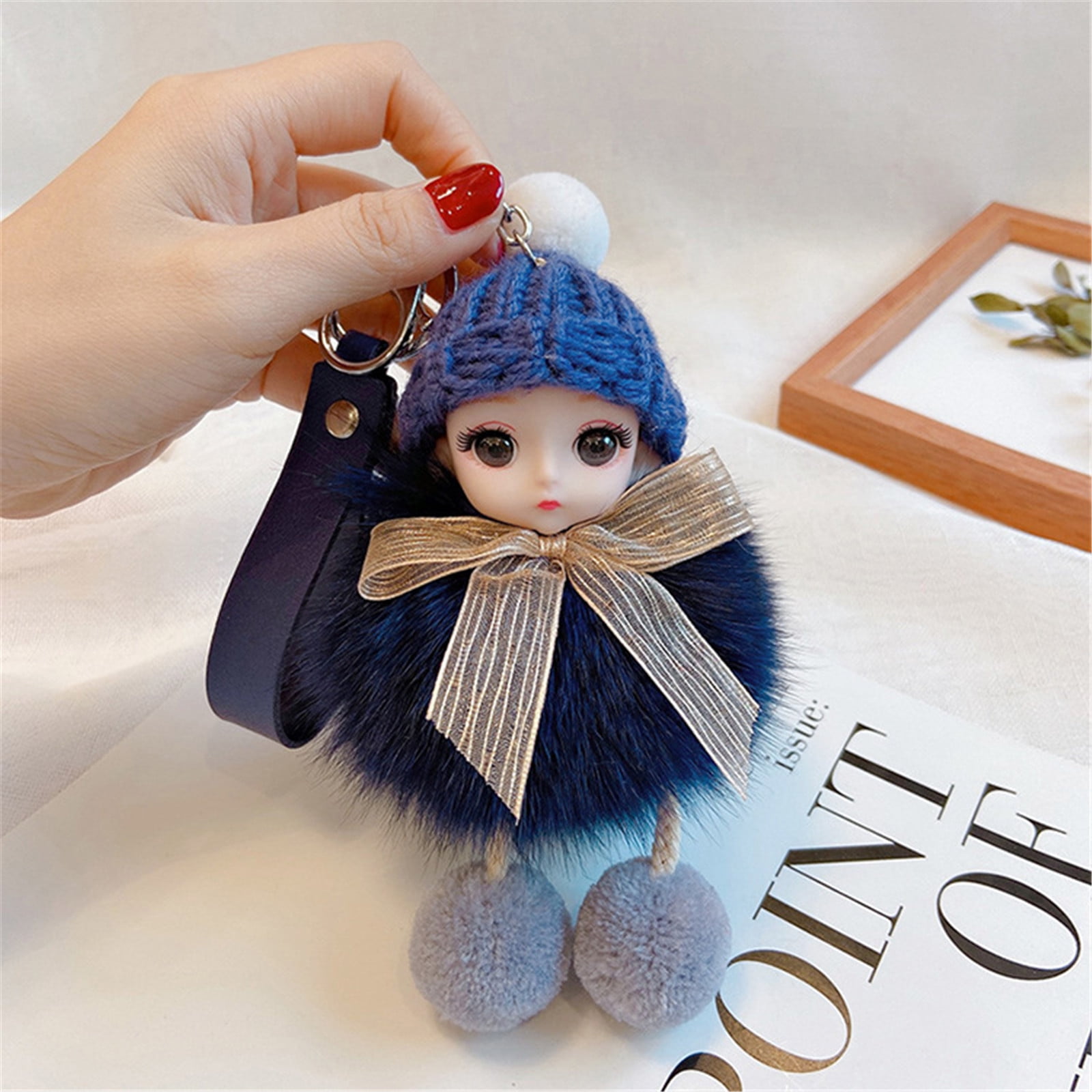 Ashosteey Cute Animal Keychain for Women Handbag Car Key Chain ...