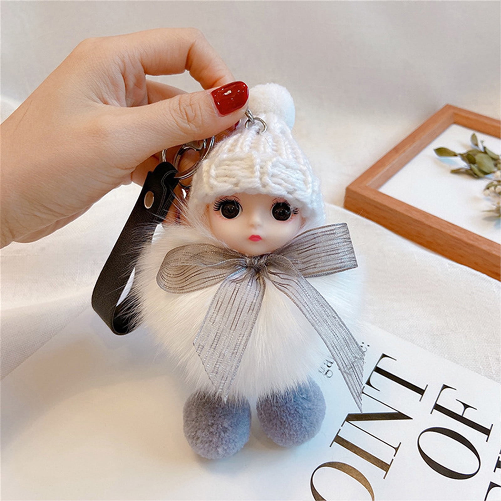Ashosteey Cute Animal Keychain for Women Handbag Car Key Chain ...