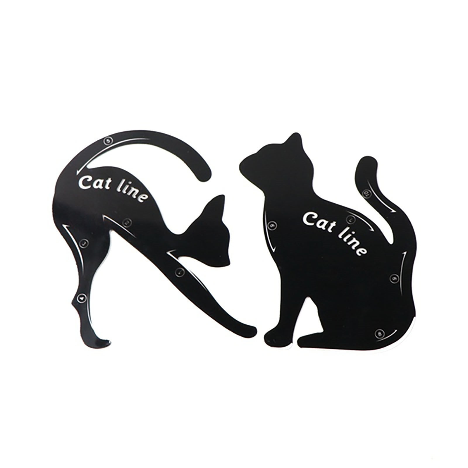Ashosteey Eyeliner Stencils, for Cat Eye Winged and Smokey Eyeshadow ...