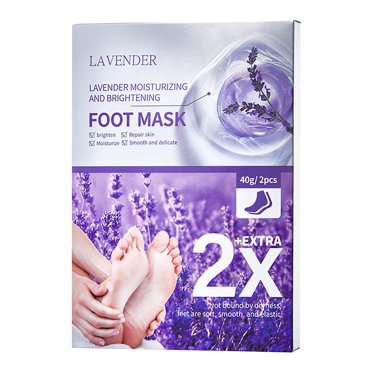 ALIVER Lavender Foot Peel Mask, Exfoliating Pedicure Therapy for Soft ...