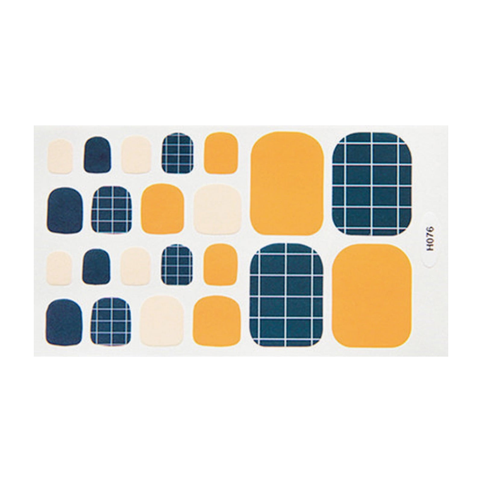 Ashosteey Foot Stickers Foot Nail Stickers Waterproof For Female DIY ...