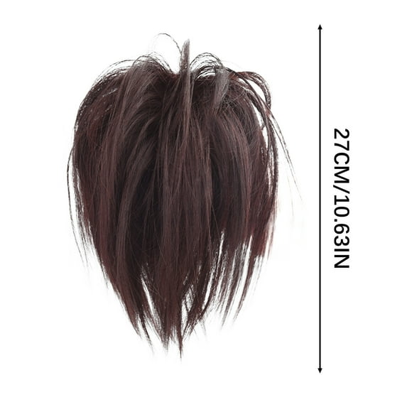 Ashosteey Grip Clip Style Chicken Head Wig Simulation Hair Fake ...