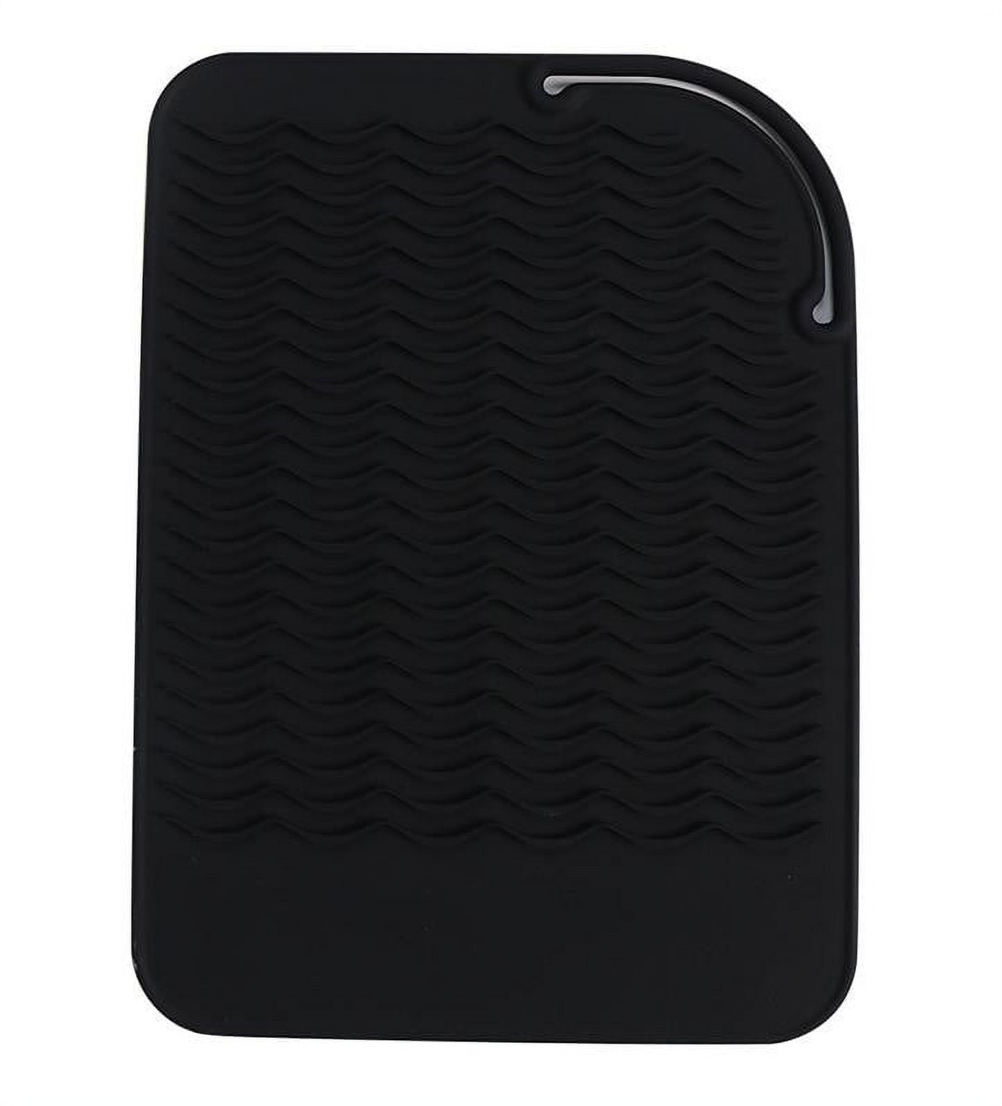 Ashosteey Heat Resistant Silicone Mat Pouch,Mat Cover for Curling Irons ...