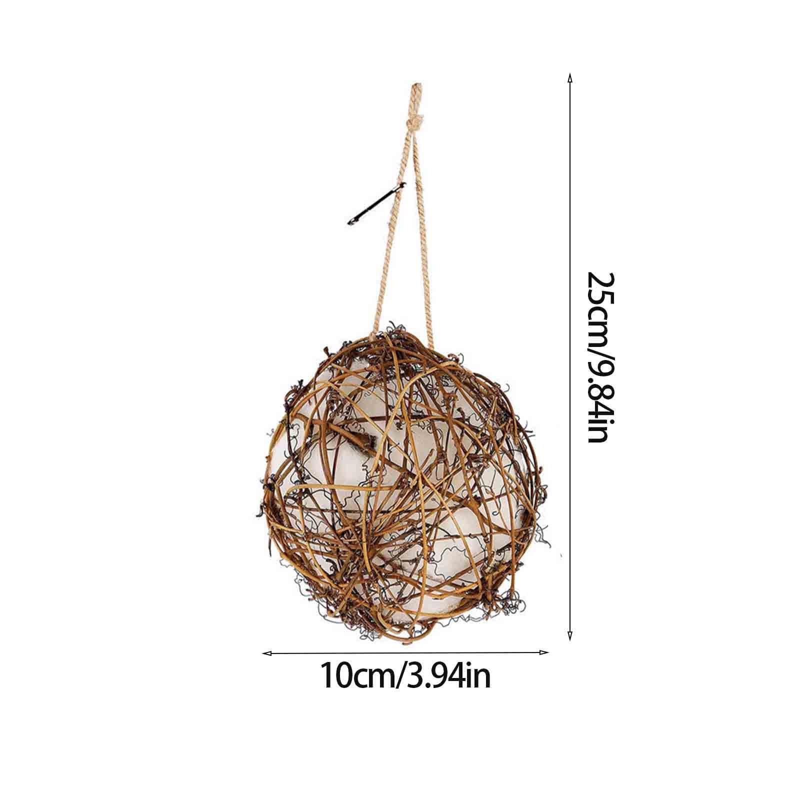 Ashosteey Hummingbird Nesters Globe, Full of Bird Nesting Materials ...