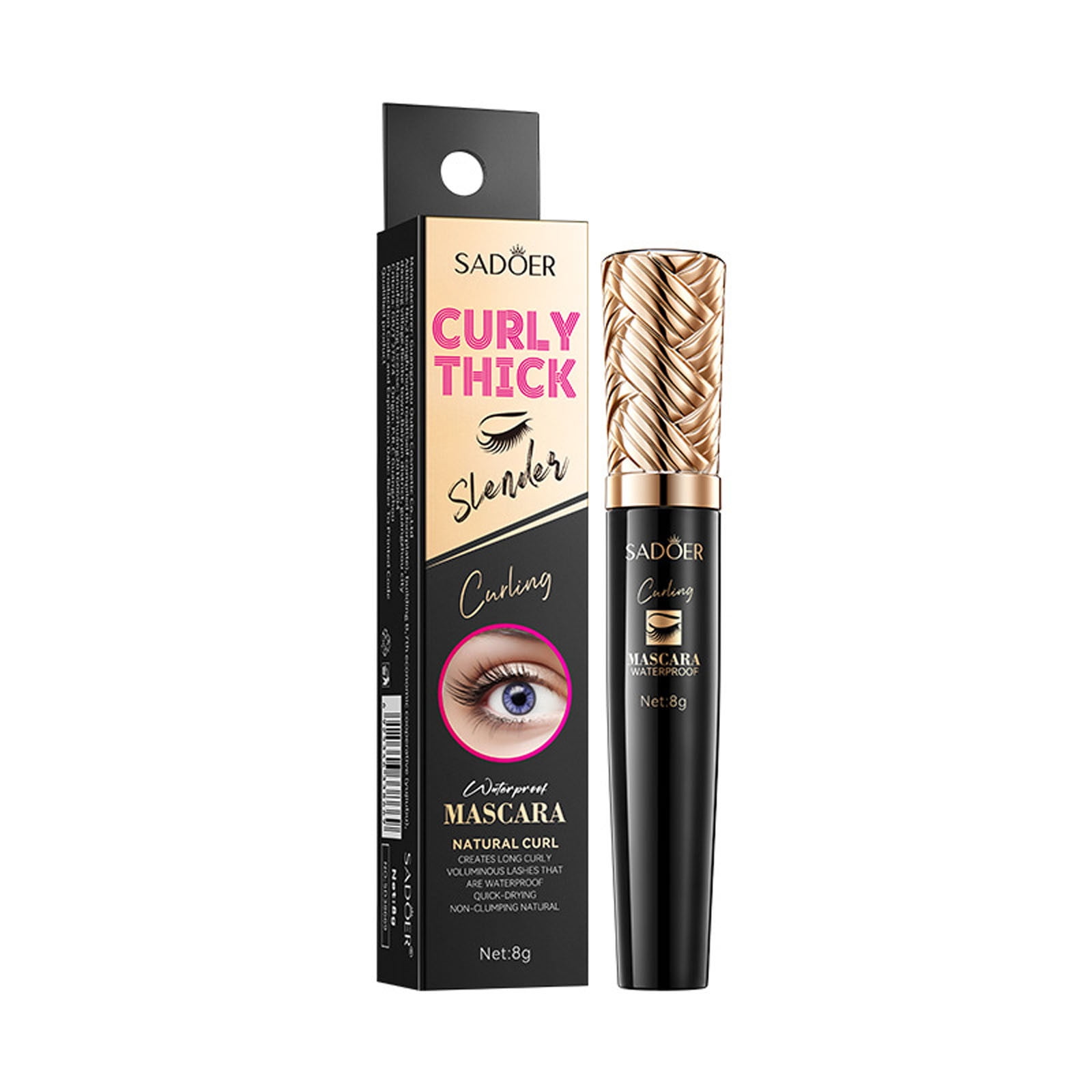 Ashosteey Mascara,Lift & Length Mascara Lash Machine - Black Mascara ...
