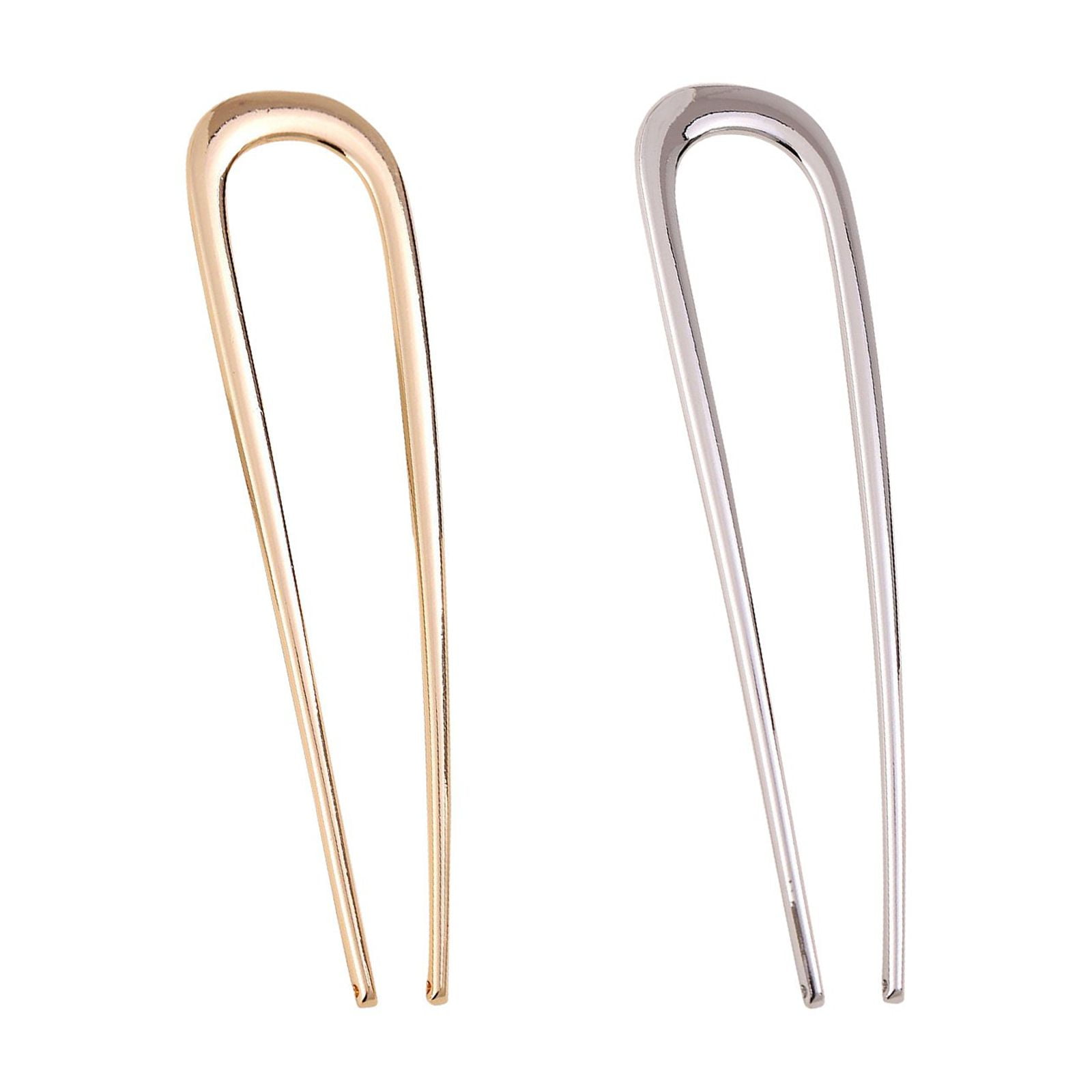 Ashosteey Metal U Shaped Hairpins,Hair Pins for Women, U Shaped French ...